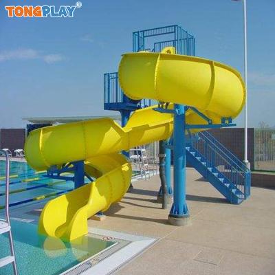 China Adult Swim Equip Water Fiberglass Slide Play Kid Park Pool Amusement Rides for Sale for sale