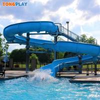 China Outdoor Theme Park Water Sports and Entertainment Carnival Rides Fiberglass Slide for Kids for sale