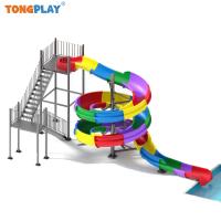 China Small Water Park Games Children Equipment Water Slide for Swimming Pool for sale