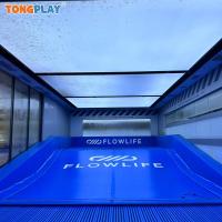 China Water Fun Sports Amusement Park Kids Playground Equipment Tube Fiberglass Slide for sale