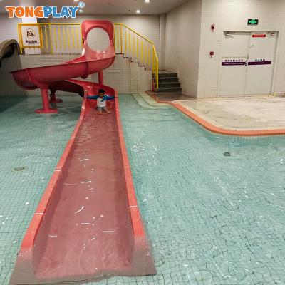 China Swim Slide Adults Fiberglass Water Slide Set Aqua Park Water Play Equip Fiberglass Kids Playground Indoor Water Park for sale