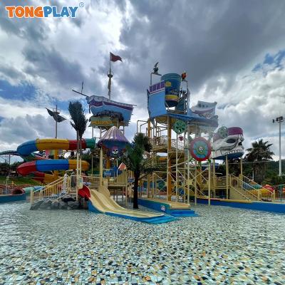 China Eco-friendly Customized Color Water Amusement Park Equipment with >500kg Max Capacity for Outdoor Water Playground for sale