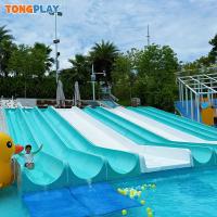 China Commercial Water Slide with 500kg Max Capacity and Customized Color Eco-friendly Design for Aqua Parks for sale