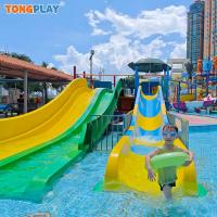 China Fiberglass Customized Eco-friendly Water Slide for Commercial Water Parks and Resorts for sale