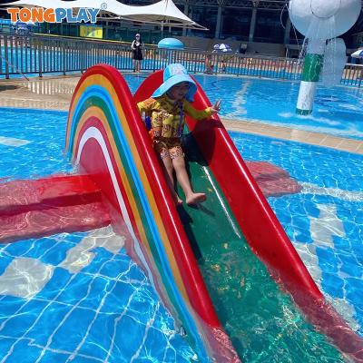 China Fiberglass Water Slide with Customized Sizes and Eco-friendly Design for Aqua Parks for sale