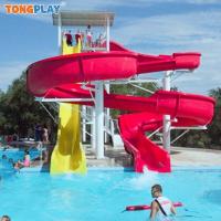 China Commercial Fiberglass Water Slide for Aqua Parks - Eco-friendly, Customizable, High-capacity (>500kg) for sale
