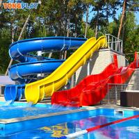 China Slide for Above Ground Pool in Ground Pool Slide Fiberglass Water Slide for Swimming Pool for sale