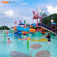 China Indoor/Outdoor Fiberglass Water Slide for Home Children's Steel Swimming Pool Water Toy for Residential Water Games for sale