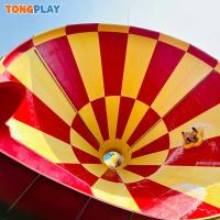China Fiberglass Water Slide with Customized Sizes and Eco-friendly Design for Aqua Parks for sale