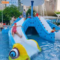 China Eco-friendly Customized Color Water Slide with 500kg Max Capacity for Aqua Parks for sale