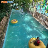 China Eco-friendly Fiberglass Steel Metal Water Slide for Aqua Parks with Customized Sizes for sale