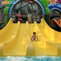 China High Speed 6-lane Fiberglass & Steel Water Slide for Outdoor Aqua Parks for sale
