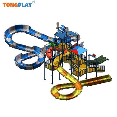 China Water Park Equipment Ocean-world Water House for Sale Children's Water Playground Swimming Pool for sale