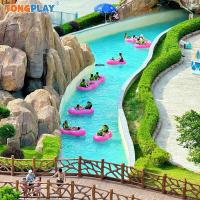 China Direct Sale Aqua Theme Park Water House Play Playground Equipment With Slide Swimming Pool Set for sale