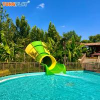 China China Factory Fiber Glass Water Park Slide Swimming Pool Slides for Kids Adult Waterslide for sale