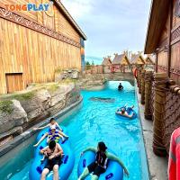 China Eco-friendly Fiberglass Water Slide with Customized Sizes for Aqua Park and Water Amusement Park Equipment for sale