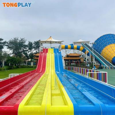 China Custom Outdoor Rainbow Water Slide Equipment for Adults Water Park Design and Installation Services for sale
