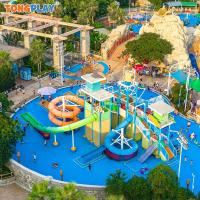 China Custom Outdoor Rainbow Water Slide Equipment for Adults Water Park Design and Installation Services for sale