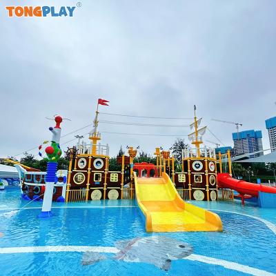 China Custom Designed Pirate Ship Water Playground Professional Play Equipment Manufacturer for sale