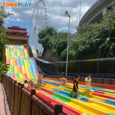 China High-quality Fiberglass Indoor Ultra-long Slide Providing Exhilarating Experience for sale