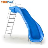 China Fiberglass Construction Water Slide with Customized Sizes and Eco-Friendly Design for Aqua Parks for sale