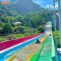 China Premium Fiberglass Construction Water Park Equipment with Customized Sizes and Eco-Friendly Design for sale