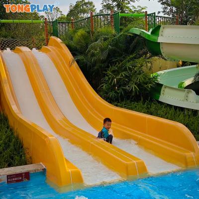 China Fiberglass Construction Water Slide with Customized Sizes and Eco-Friendly Design for Aqua Parks for sale