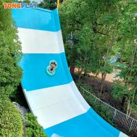 China Eco-Friendly Fiberglass Water Slide with Customized Sizes and High Capacity for Water Parks for sale