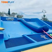 China Manufacturer Promotional Wave Machine Single Person Surf Simulator Flow Rider for Water Park for sale