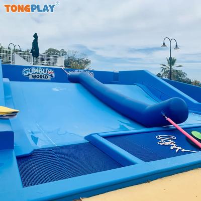 China Manufacturer Promotional Wave Machine Single Person Surf Simulator Flow Rider for Water Park for sale