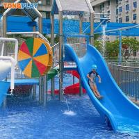 China High Configuration Professional High Speed Durable Indoor Outdoor Fiberglass Metal Water Slides Customized Great Fun Backyard for sale