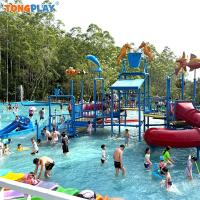 China Hot Selling Factory Direct Attraction Park Equipment Fiberglass Water Slide Swimming Pool Slide for Rsort Hotel for sale