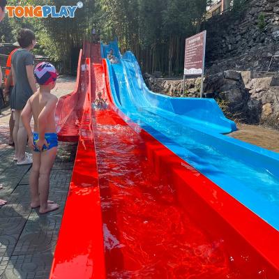 China New Products Playground Equipment Slides Kids Adult Outdoor Surf Rainbow Water Slide for Sale for sale