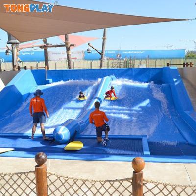 China Thrill Rides the Ultimate Surf Machine Single  for Indoor Outdoor Beach Waterpark Blue Color Snowy Water Frame for sale