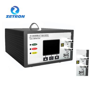 China RS485 ZP900-HCL Hydrogen Chloride Detector Print Detection Data On Site for sale