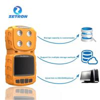China Zetron MS104K 4 In 1 Portable Co Detector Diffusion Type Similar Honeywell Alert for sale