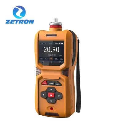 China 2.5 Inch IP67 Portable Multi Gas Monitor Zetron MS600 Humanized for sale