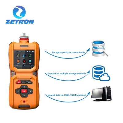 China MS600 Zetron Handheld Multi Gas Detector PID Detection Built In Pump With LCD Display for sale