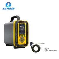 China Zetron PTM600 FG Portable Stack Flue Gas Emission Analyzer For CO NO NO2 SO2 H2S CxHy CO2 for sale