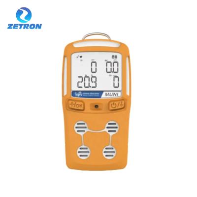 China Robust Zetron Portable Multi Gas Detector MUNI MP420 For CO / H2S / O2 / LEL for sale