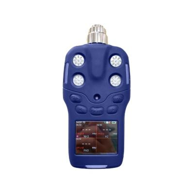China Zetron MS400S Portable 4-in-1 Gas Leak Detector Pump Suction Diffusion CO O2 EX H2S Gas Alarm For Confined Space for sale
