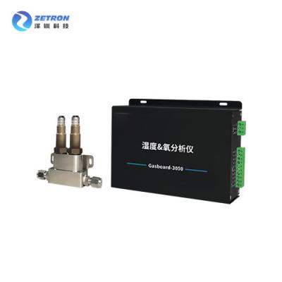 China 5L/Min Flue Gas Oxygen Analyzer , 24V DC 50W Humidity Analyzer for sale