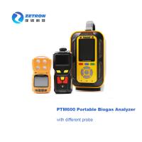 China Six In One Portable Biogas Analyzer for Gas Station Built in mini printer for sale