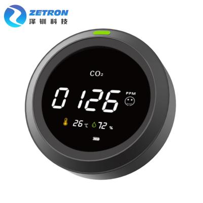 China CO2 Indoor Air Quality Monitors 480*270 2400mAh 5000ppm With USB Charge for sale