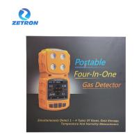 China Toxic And Harmful Portable Multi Gas Detector MS104K Four In One for sale