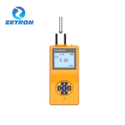 China Plastic Material 2600mA Portable Single Gas Detector Pump Suction for sale