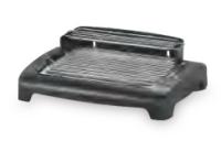 China Movable Electric BBQ 1700W Infrared Smokeless Grill With Iron Rack for sale