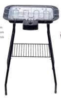 China Wearproof 755mm 120 Volt Infrared Smokeless Grill For Indoor BBQ for sale