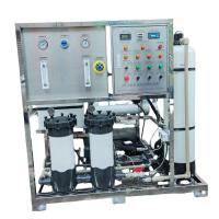 China RO Desalination Watermaker 20T 800L/H Seawater Treatment System for sale