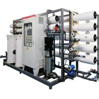 China Containerised Reverse Osmosis Sea Water Purification System 380V - 440V 3600KG for sale